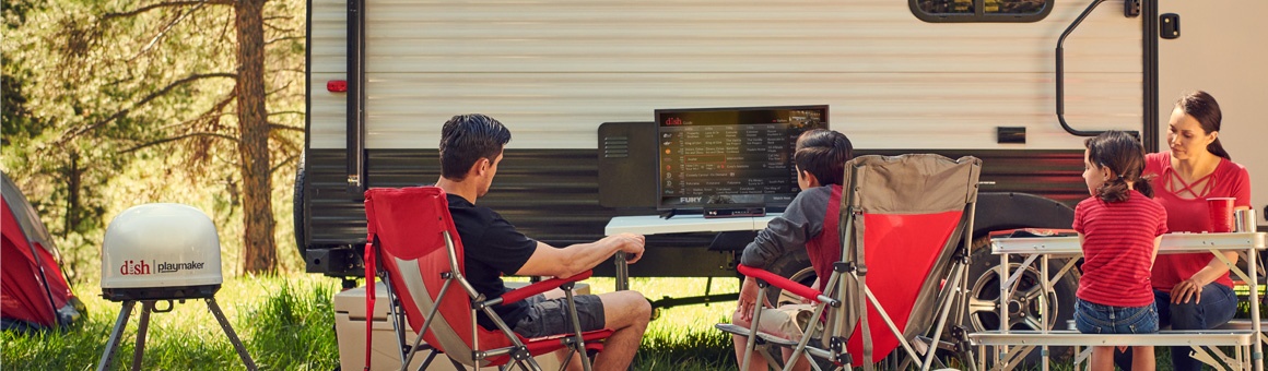 Learn More DISH For My RV | Outdoor Satellite TV | Pay As You Go
